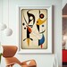 Picasso Meets Miro Printable Wall Art, Joan Miro Art Poster, Instant ...