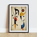 Picasso Meets Miro Printable Wall Art, Joan Miro Art Poster, Instant ...