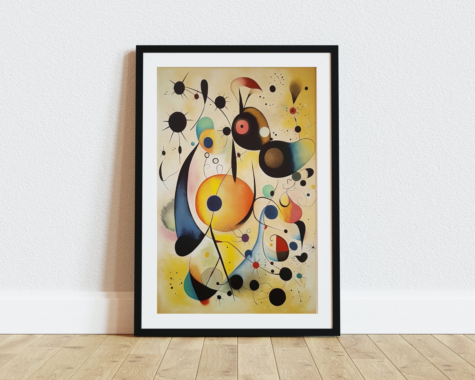 Joan Miro Art Print, Abstract Surrealism, Miro Poster, Miro Inspired ...