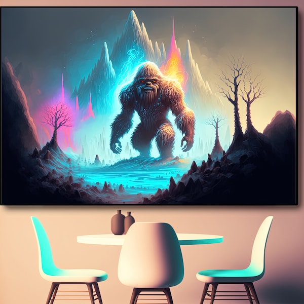 Yeti Art - Etsy