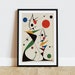 Joan Miro Art Print, Miro Poster, Miro Inspired Printable Wall Art ...