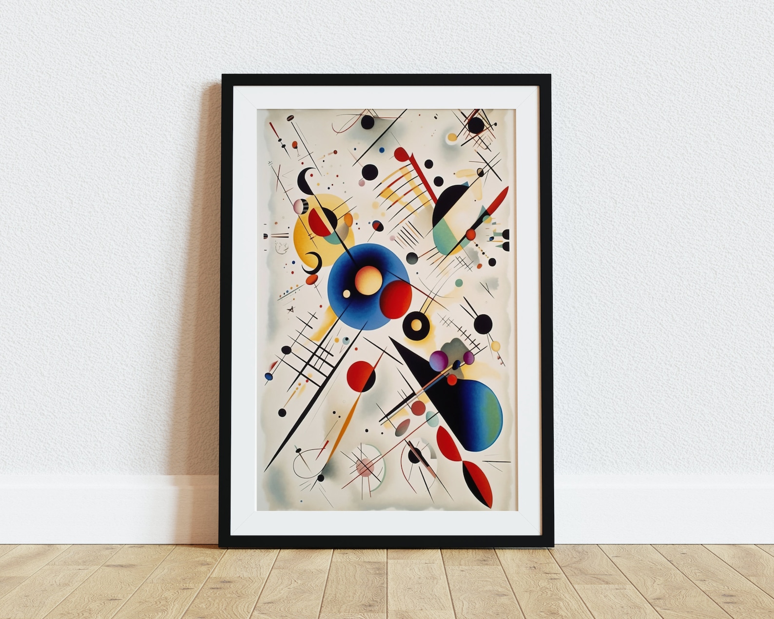 Kandinsky Art Print, Kandinsky Poster, Bauhaus, Kandinsky Inspired ...