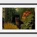 Henri Rousseau Art Print, Exotic Art, Rousseau Inspired Printable Wall ...