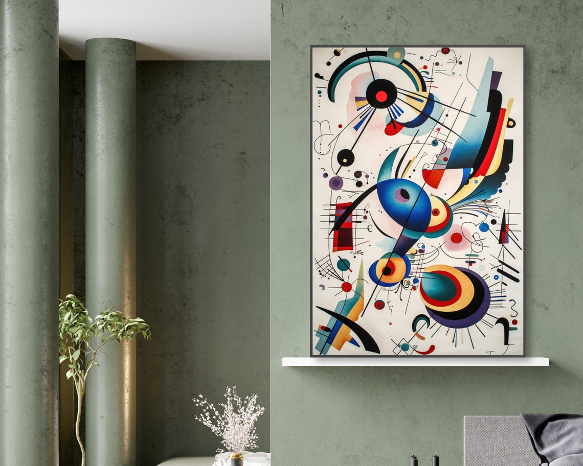 Kandinsky Art Print Instant Digital Download Kandinsky - Etsy