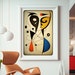 Picasso Meets Miro Printable Wall Art, Joan Miro Art Poster, Instant ...