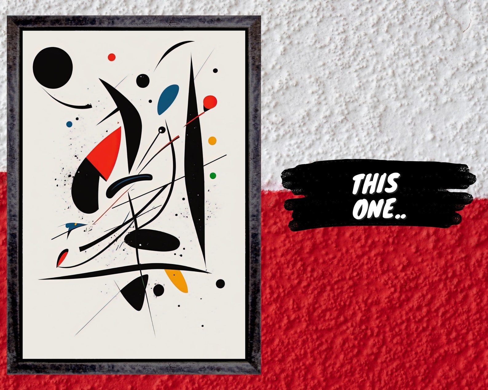 Miro Poster, Miro Inspired Printable Wall Art, Joan Miro Art Print ...