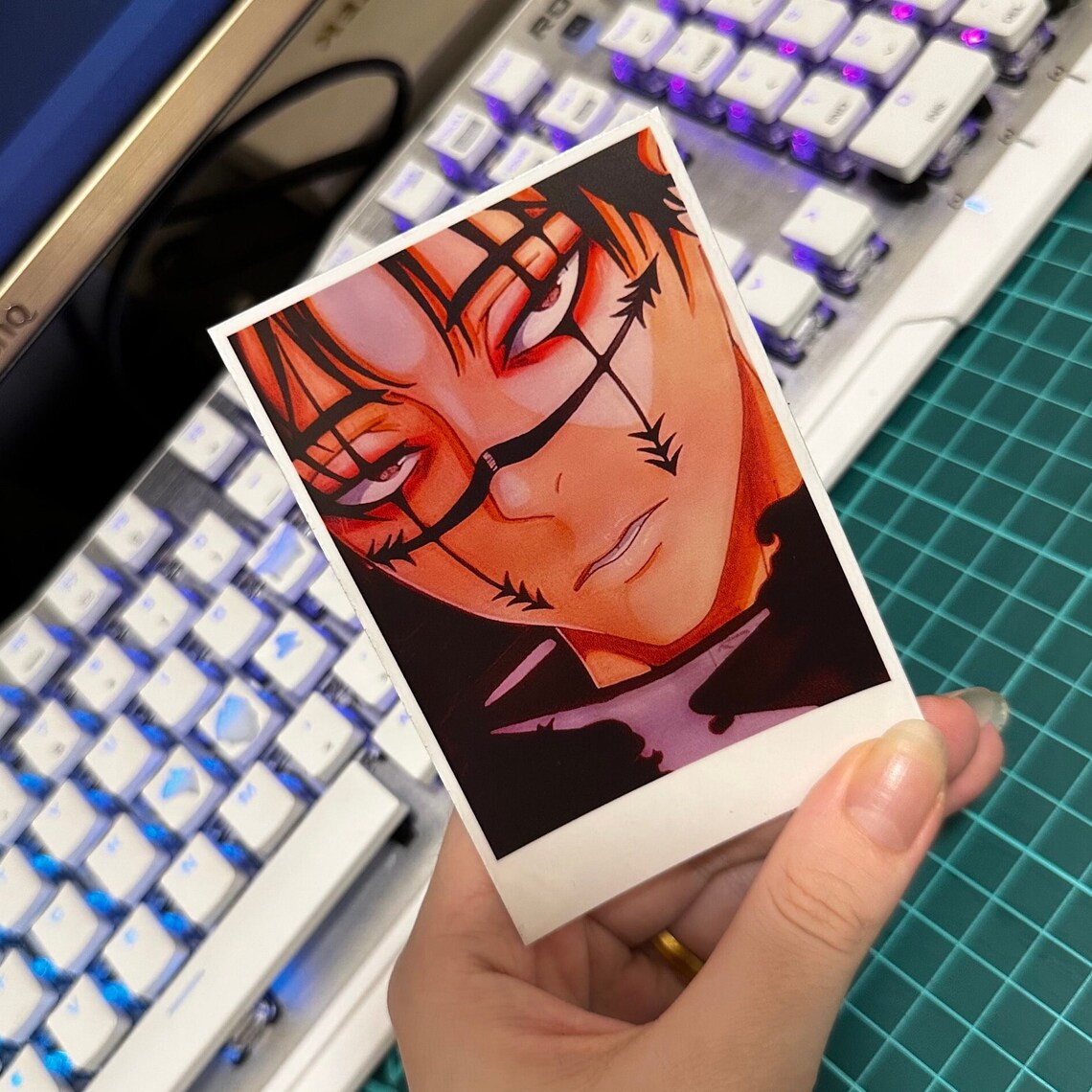 Full Gloss Opaque or Transparent Sticker, Holographic Stickers ...