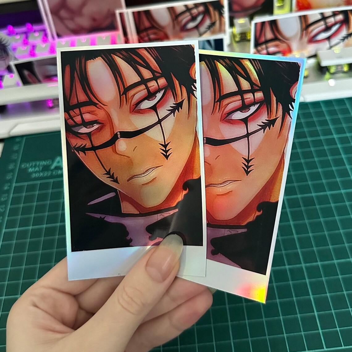 Full Gloss Opaque or Transparent Sticker, Holographic Stickers ...