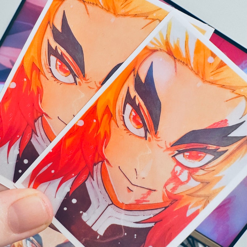 Kimetsu No Yaiba Sticker - Etsy
