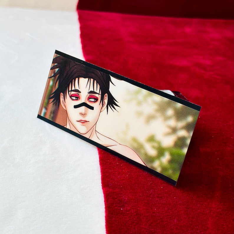 Matte Holo Laminated PET Stickers, Anime Character Art, Laptop ...