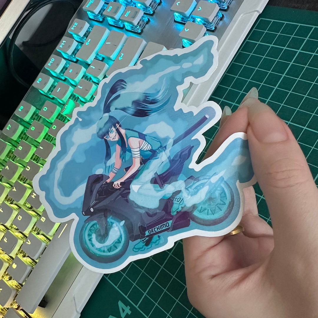 Full Gloss Transparent or Opaque Sticker Cool Anime Sticker - Etsy
