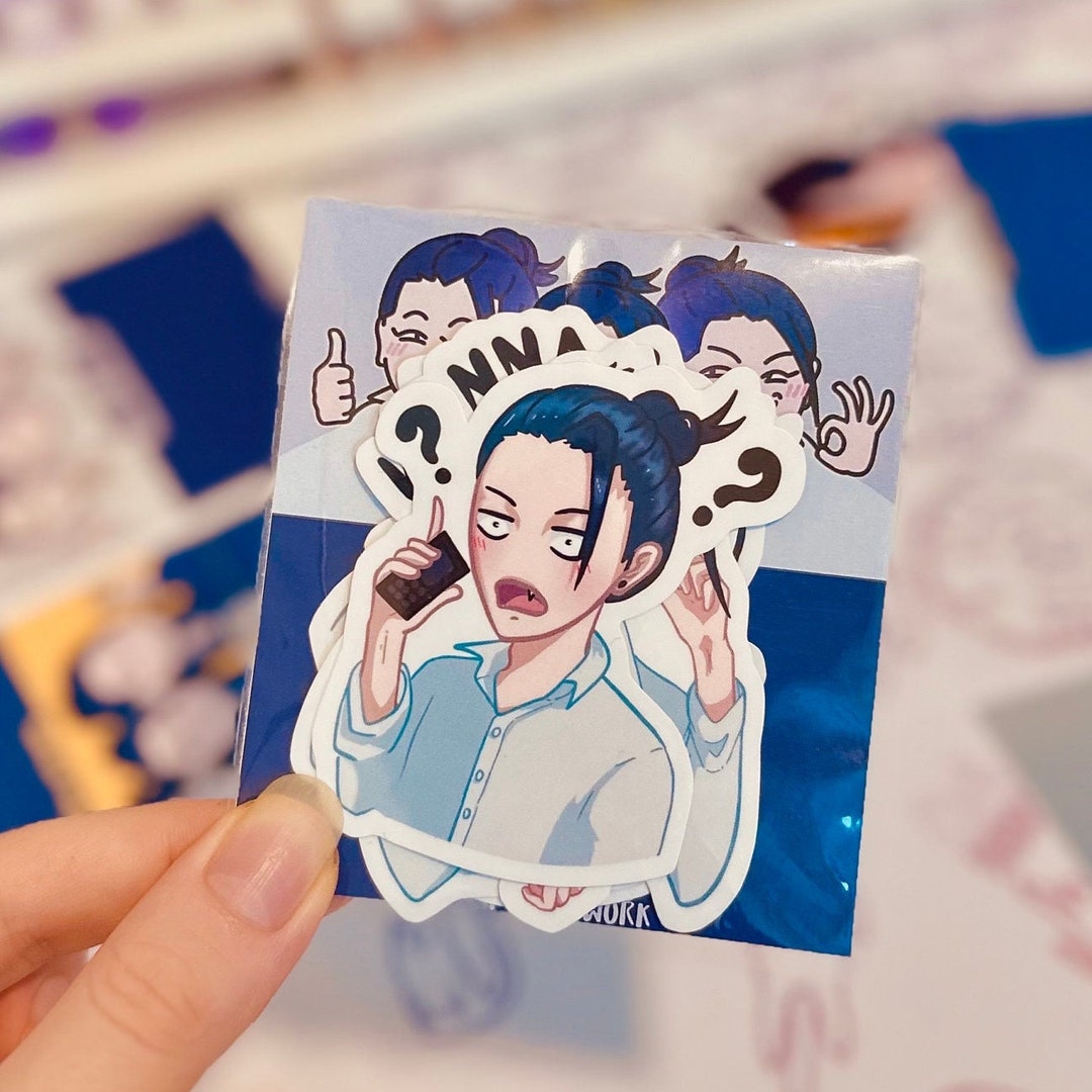 Cute Anime Sticker Pack, Emoji Sticker Pack, Emotions Sticker Pack ...