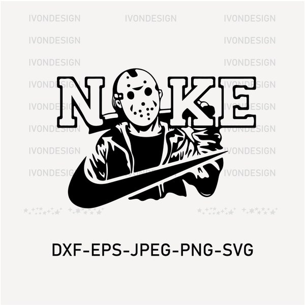 Jason Voorhees Svg - Etsy