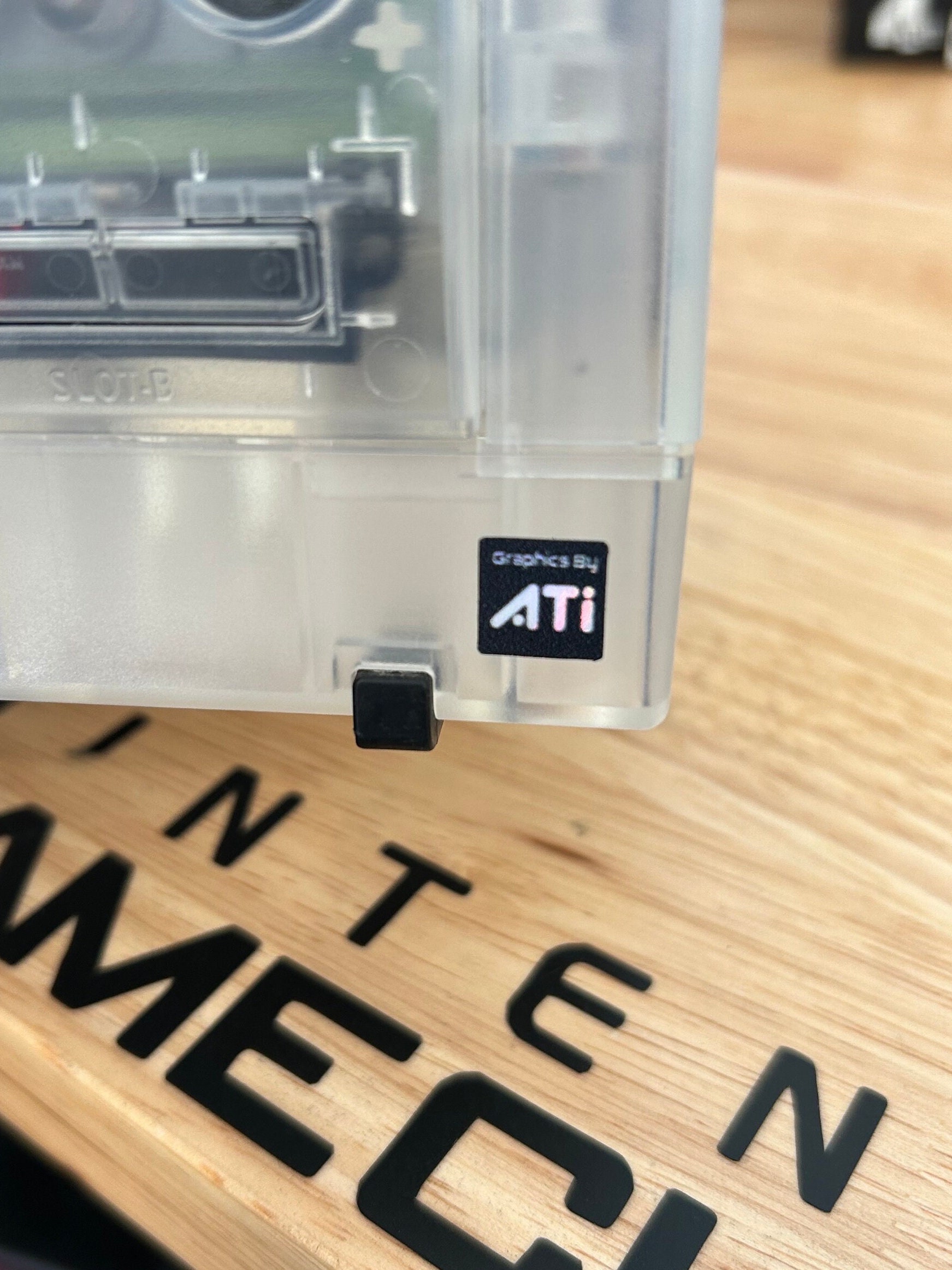 Custom Gamecube Clear White Shell kunaigc Installed - Etsy