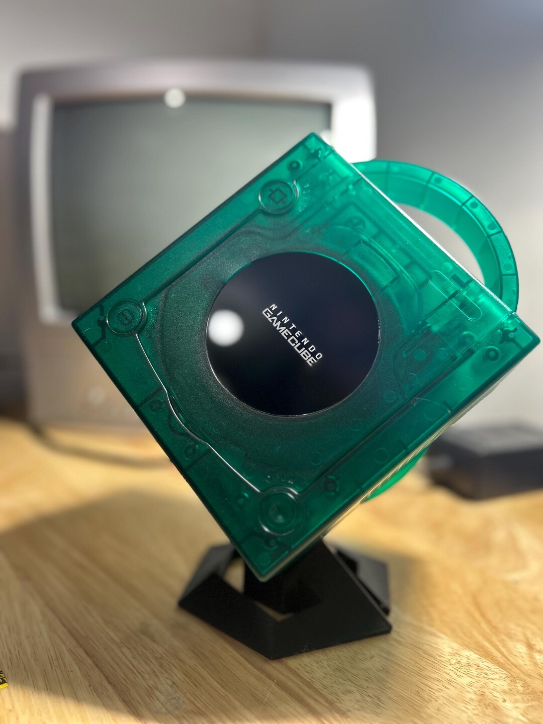 Clear Teal Gamecube - Pico - Etsy