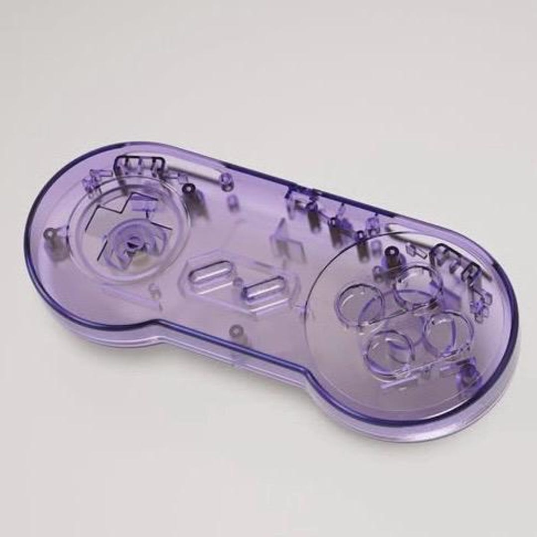 Transparent SNES Controller Shell - Design Your Own! - Etsy