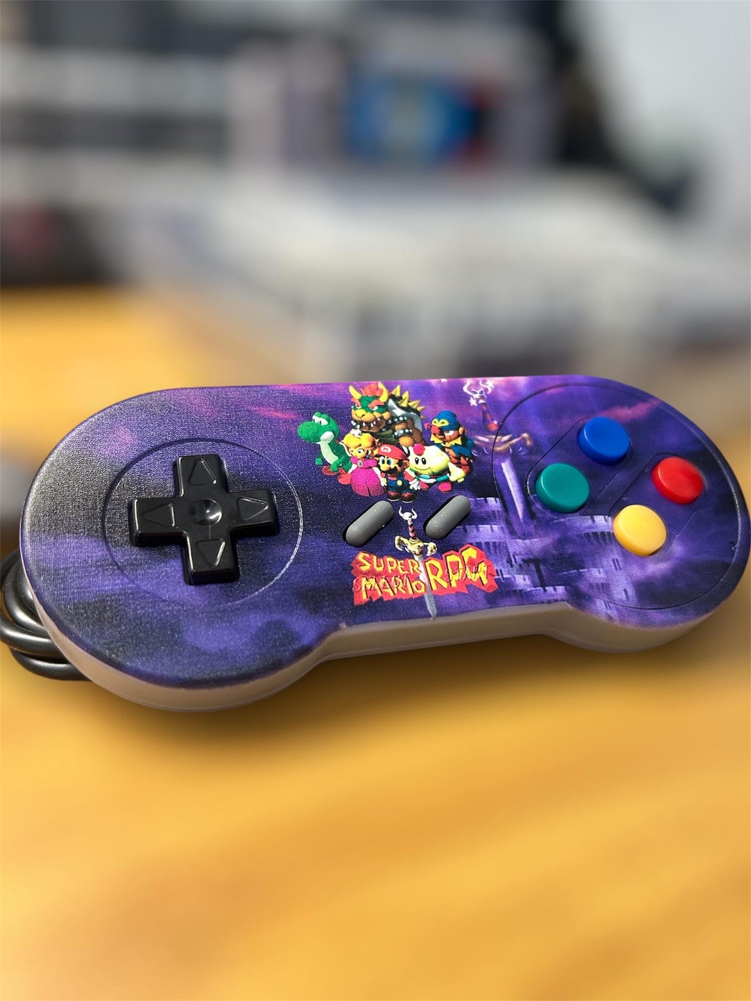 UV Printed Super Mario RPG SNES Controller - Etsy