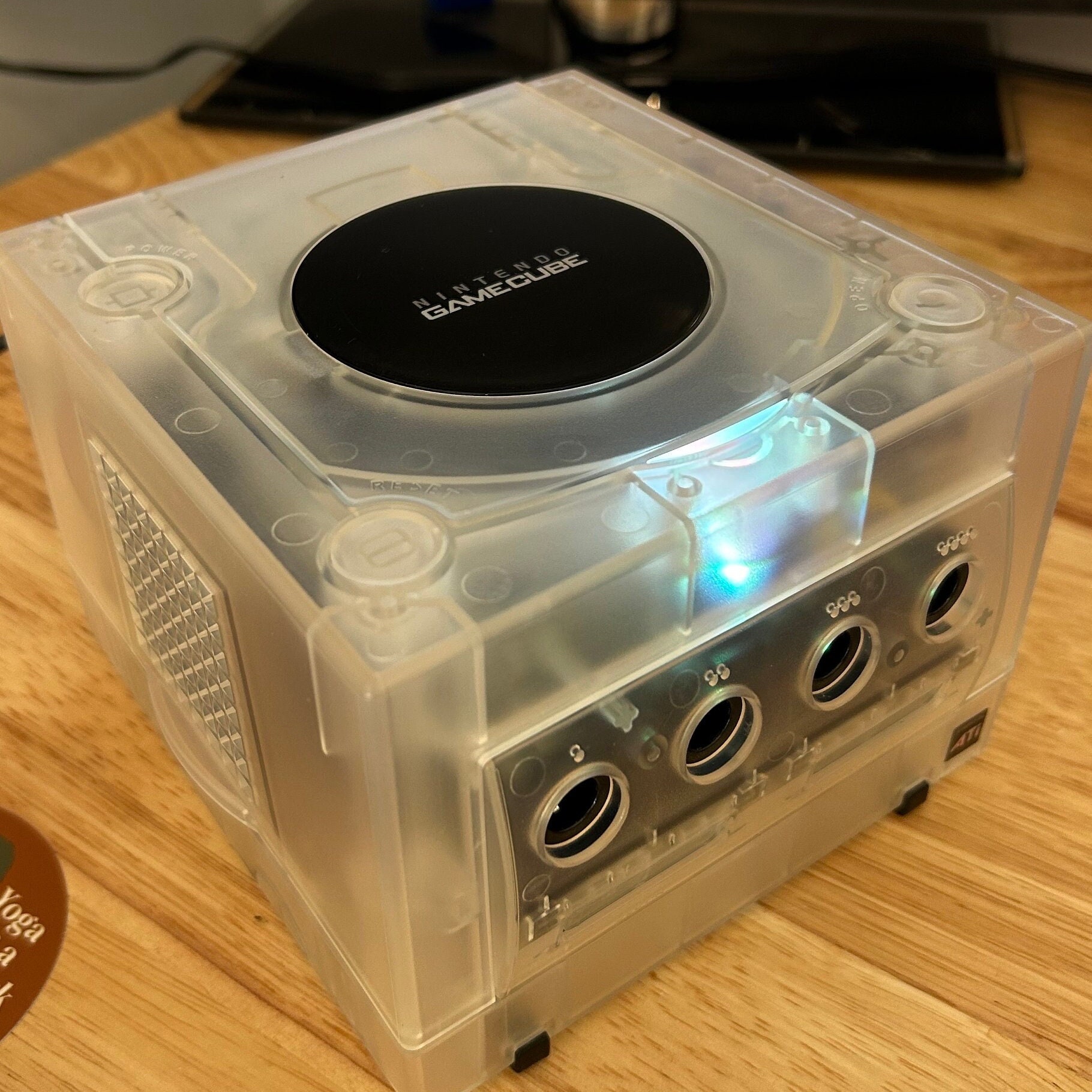 Custom Gamecube Clear White Shell kunaigc Installed - Etsy