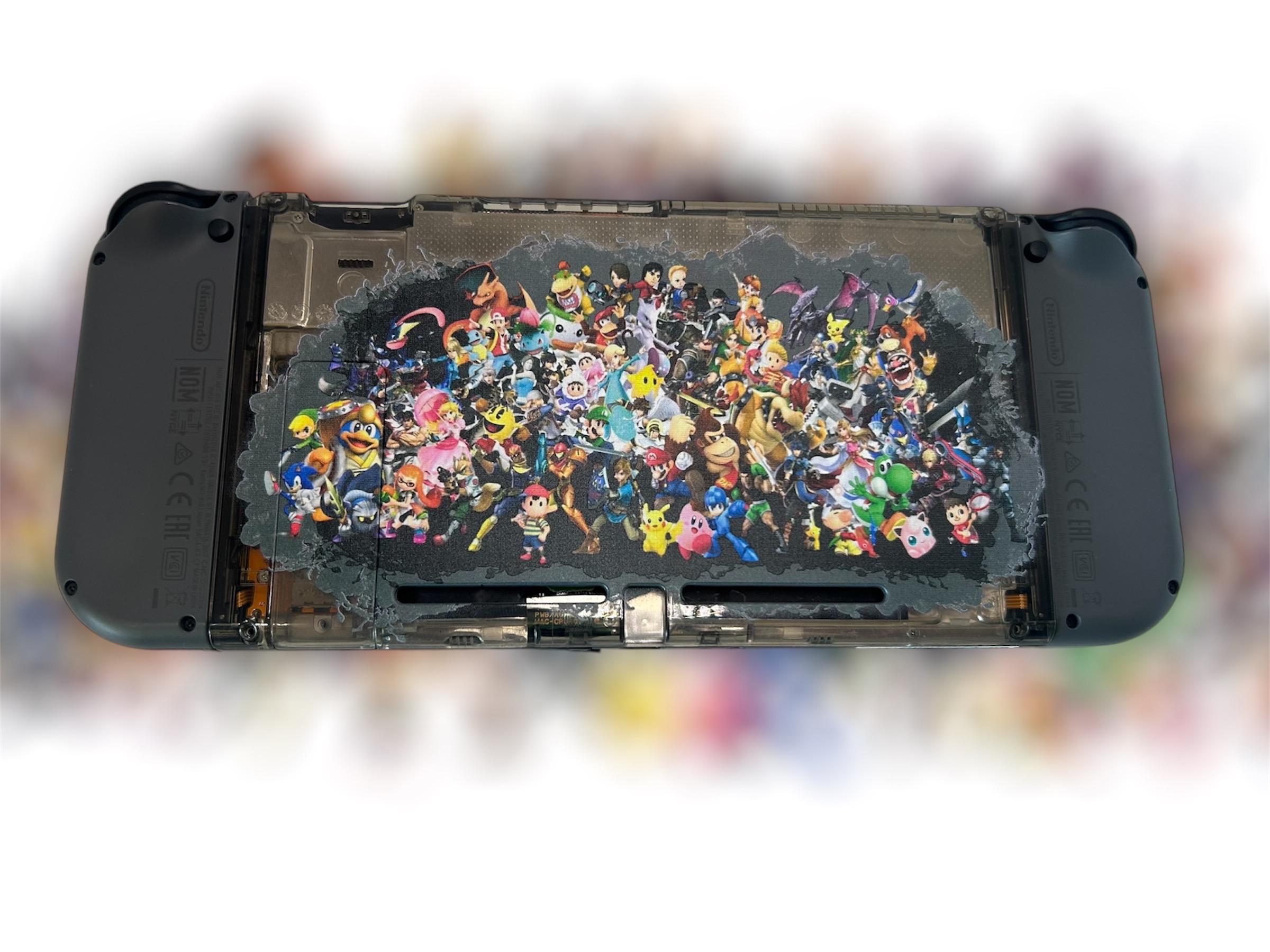 Custom Nintendo Switch Back Shell - Smash Bros. Ultimate Edition — The ...