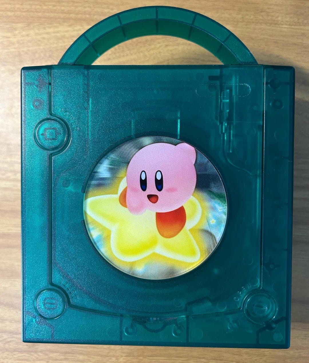 Kirby Air Ride- Gamecube Jewel - UV Printed - Etsy