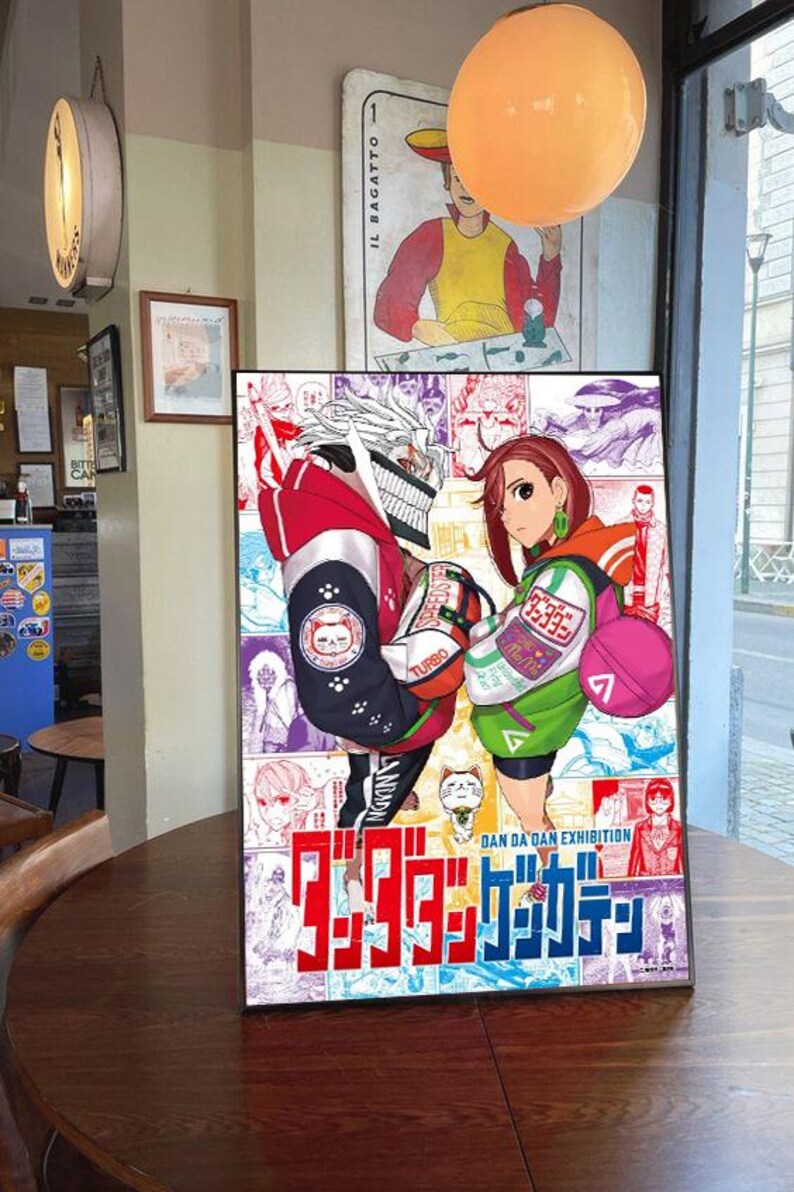 Anime Manga Poster, Dandadan Exhibition New Official Illustration ...