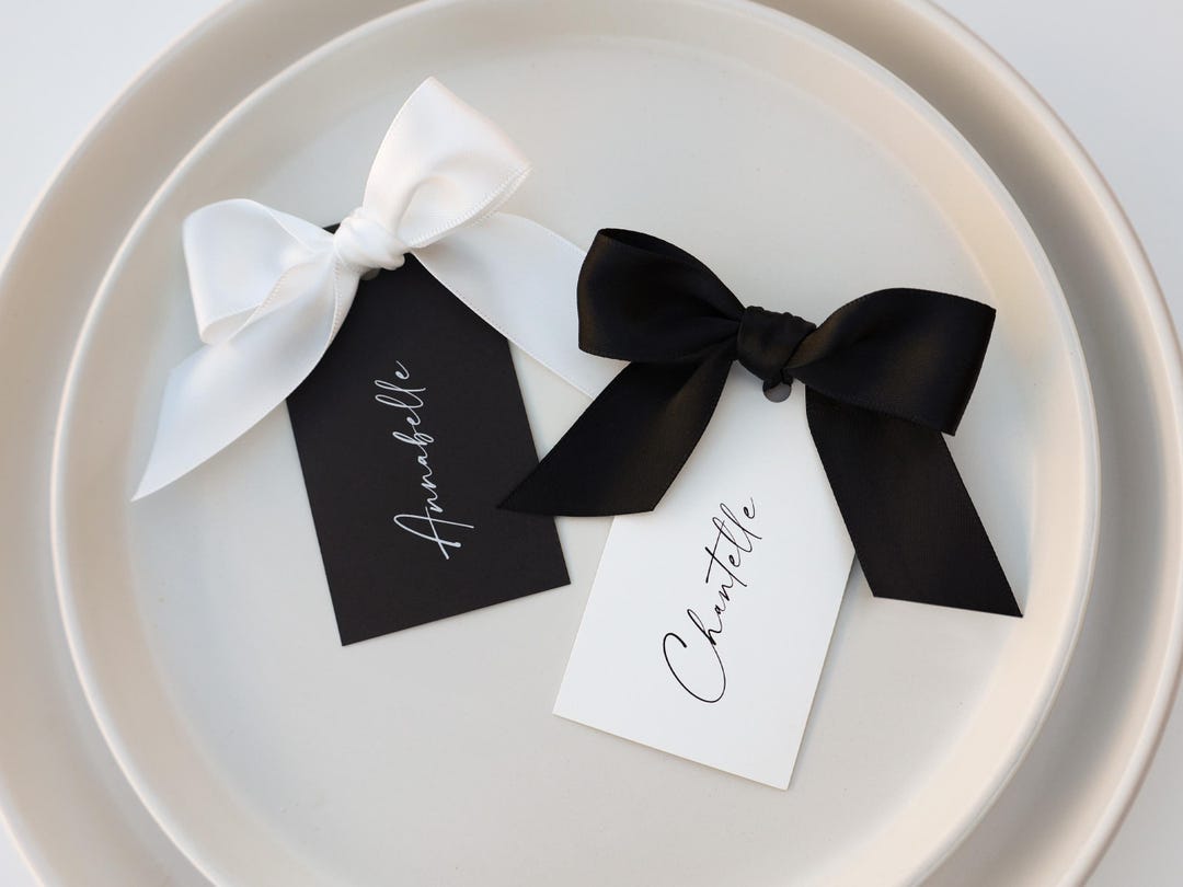 Nora Name Cards Place Cards Digital Template Reception Name Card ...