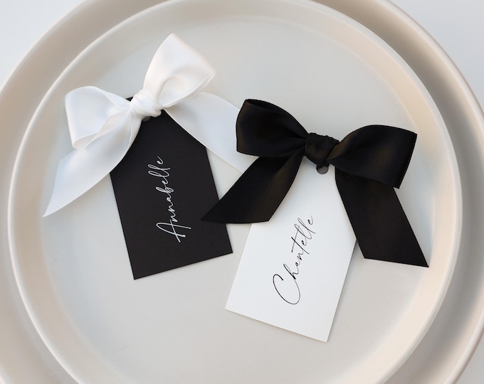 Wedding Menu Cards Place Settings Bundle Digital Template Minimalist ...