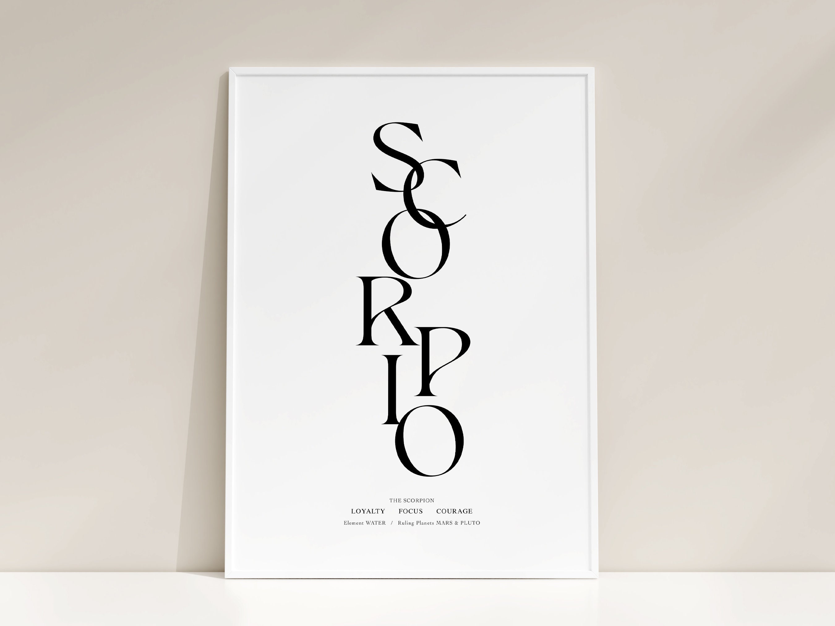 Simple Scorpio Scorpion
