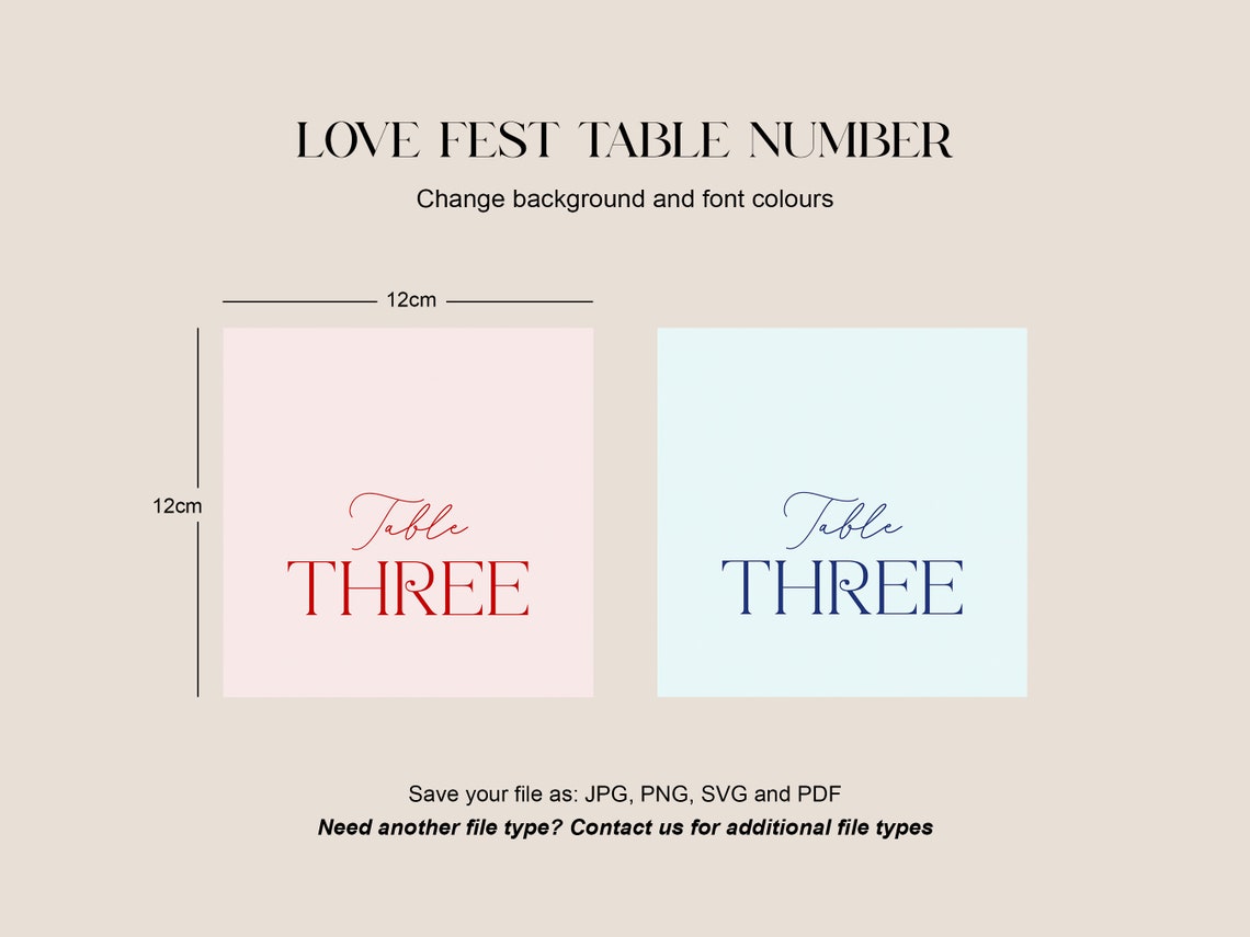 Reception Table Numbers Bridal Shower Table Decor Engagement Table ...
