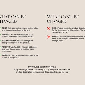 Wedding Menu Bundle Name Place Cards Digital Template Minimalist Table ...