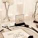 Minimal Wedding Table Numbers French Modern Table Numbers Reception ...