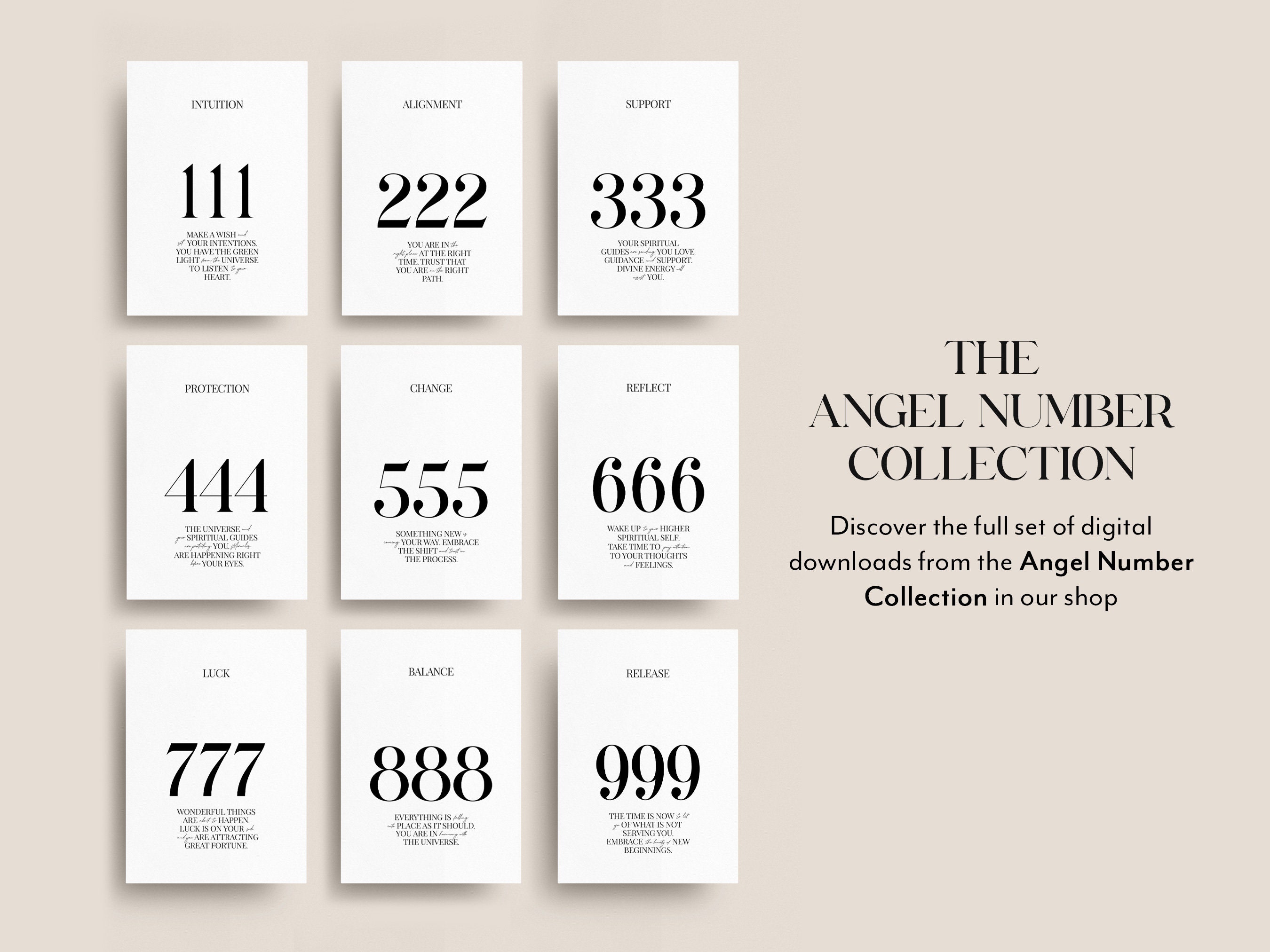 555 Angel Number change, Digital Download, Angel Number Poster ...