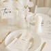 Wedding Menu Cards Place Settings Bundle Digital Template Minimalist ...