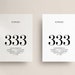 333 Angel Number -support, Digital Download, Angel Number Poster ...