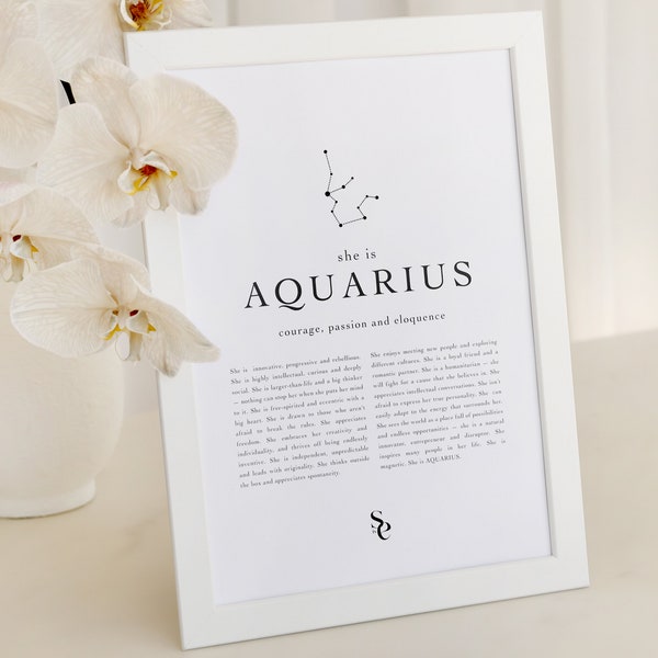 Aquarius Etsy