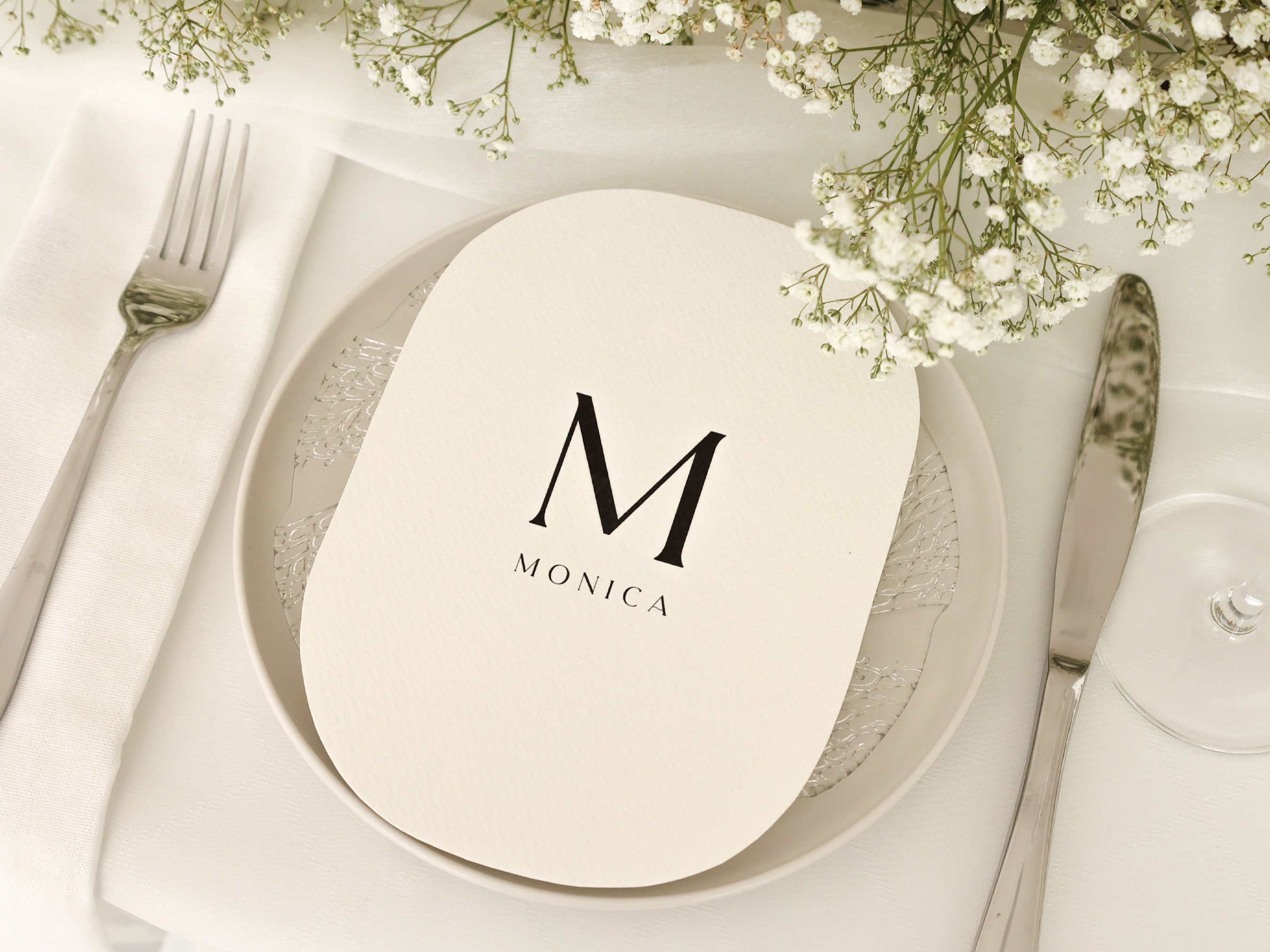 Menu and Name Card Digital Template Minimal and Cursive Menu - Etsy ...