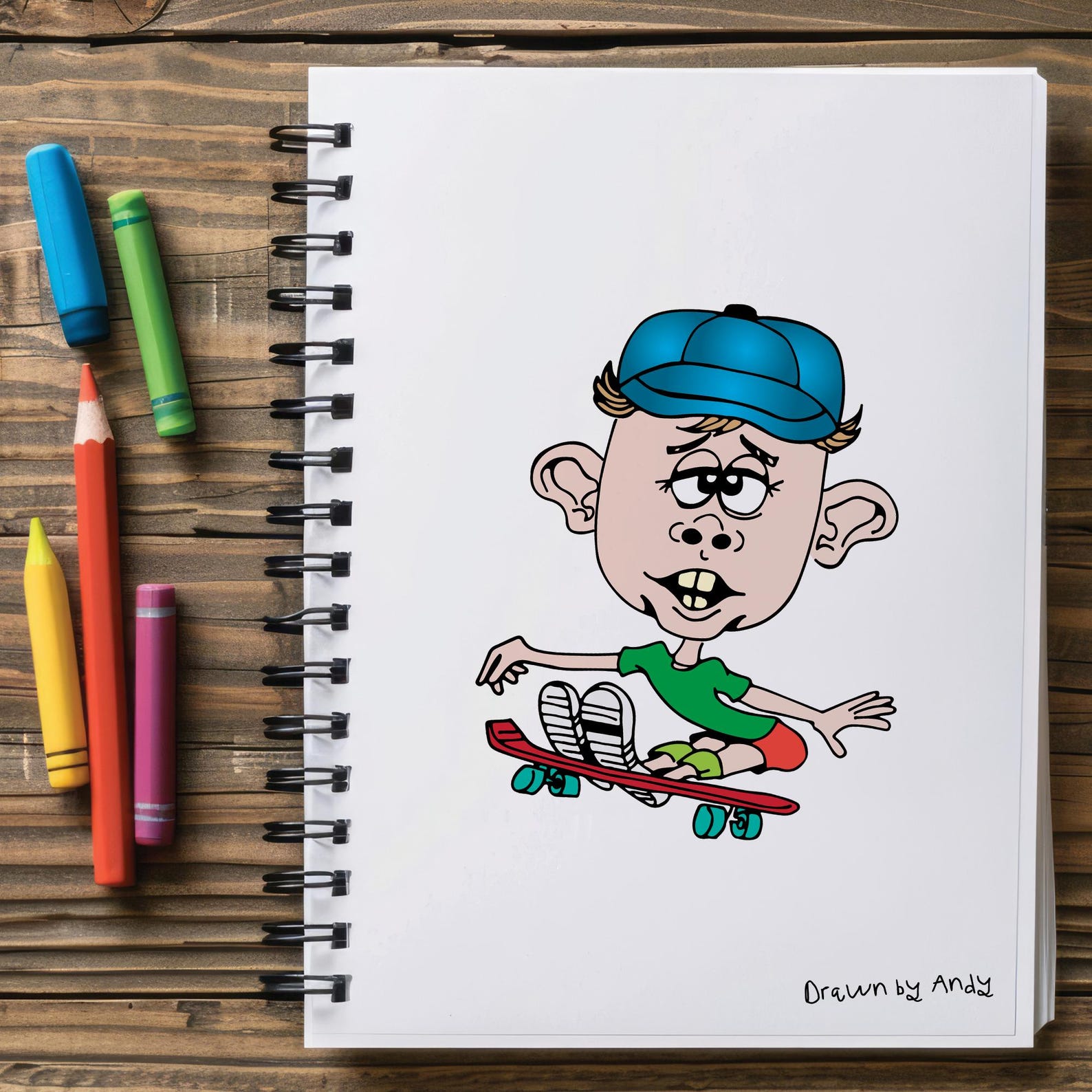 Retro Kooky Comic Kids Cartoon Tracing Activity (digital Download) - Etsy