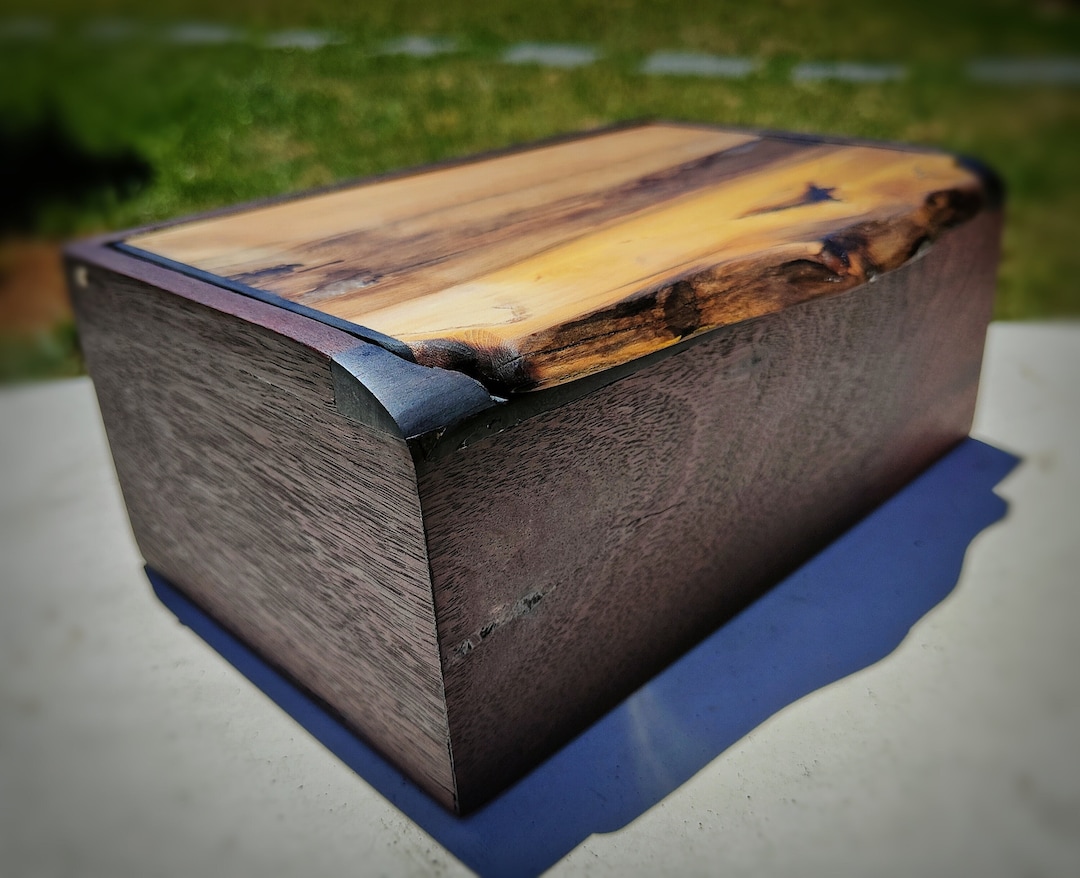 Hand Crafted Wood Keepsake Box - Etsy