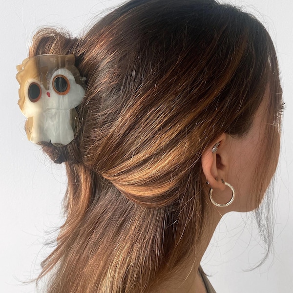 Owl Hair Clip - Etsy