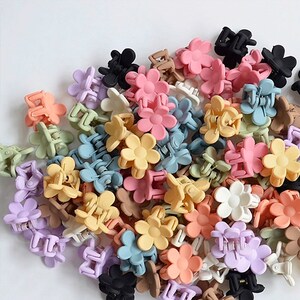 Flower Girl Small Mini Hair Clip Claw Color/ Gift for Her/ Hair ...