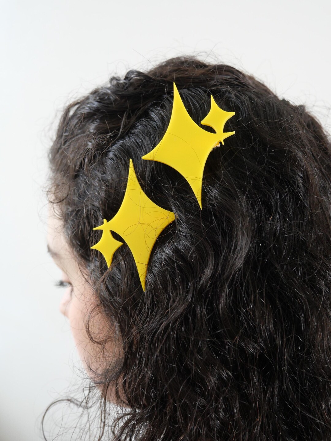 Stars Bling Bling Fun Hair Barrettes Clip/ Gift for Her Girlfriend Wife ...