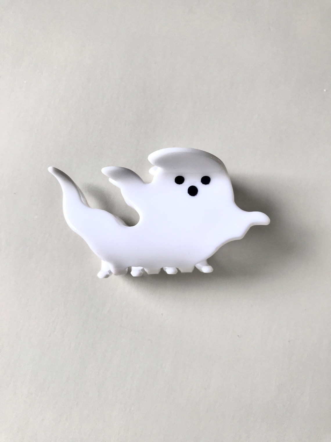 Halloween Ghost Fun Cute Hair Claw Clip/ Large Hair Claw/ Gift for Her ...