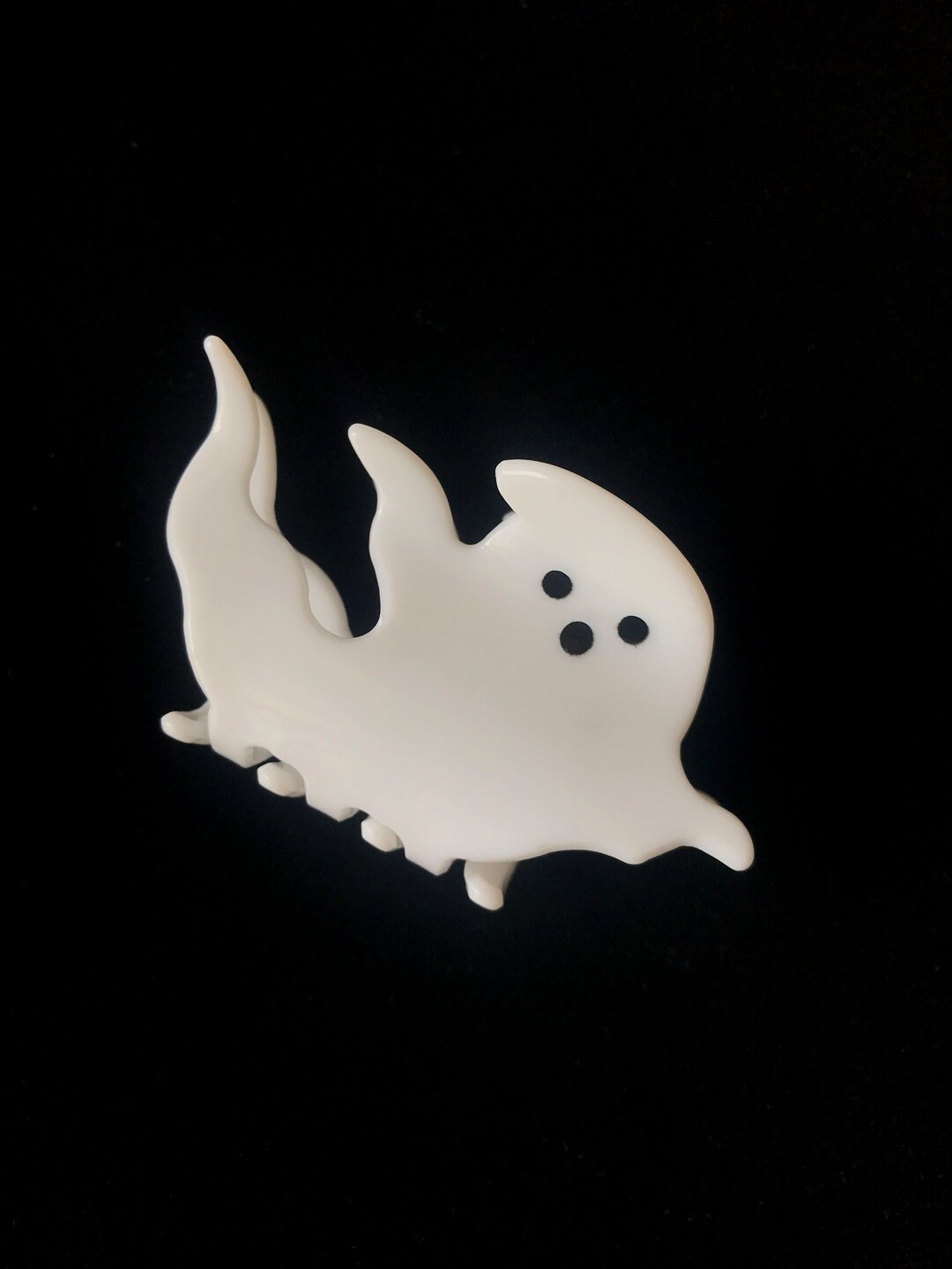 Halloween Ghost Fun Cute Hair Claw Clip/ Large Hair Claw/ Gift for Her ...