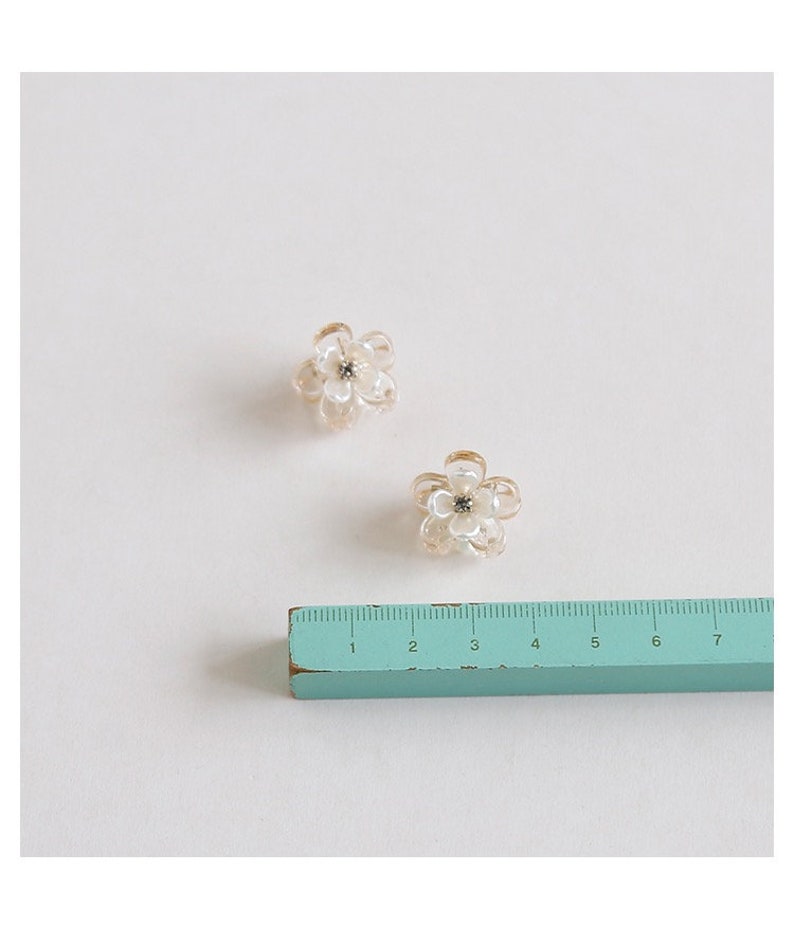 Flower Girl Small Mini Hair Clip Gold Color/ Gift for Her/ Hair ...