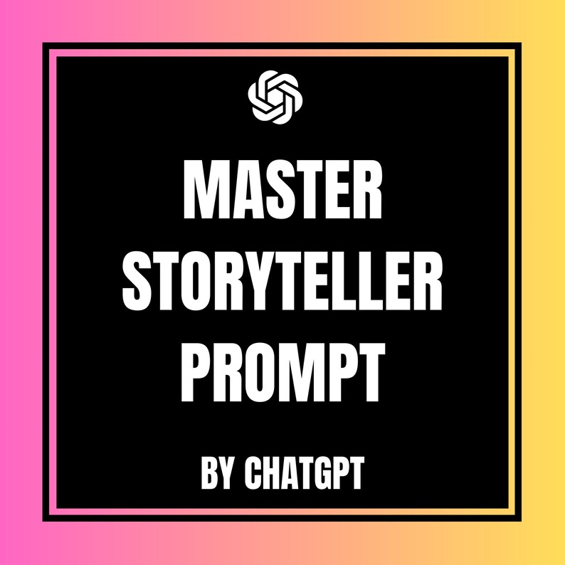 Master Storyteller Writing Prompt, Master Storyteller, Writing Prompt ...