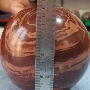 Brown Chocolate Jasper Stripes Sphere Huge 150 MM, High Quality ...