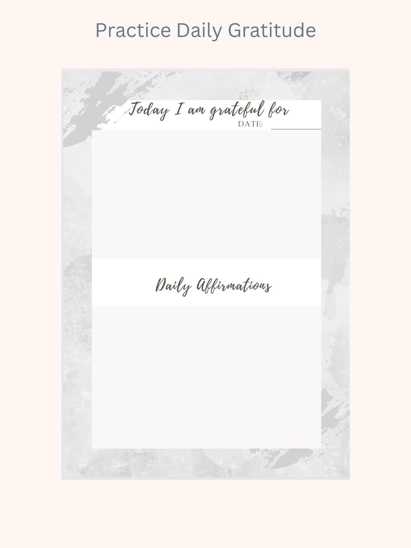 365 Days of Gratitude Printable PDF - Etsy