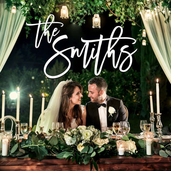 Wedding Name Signs - Etsy