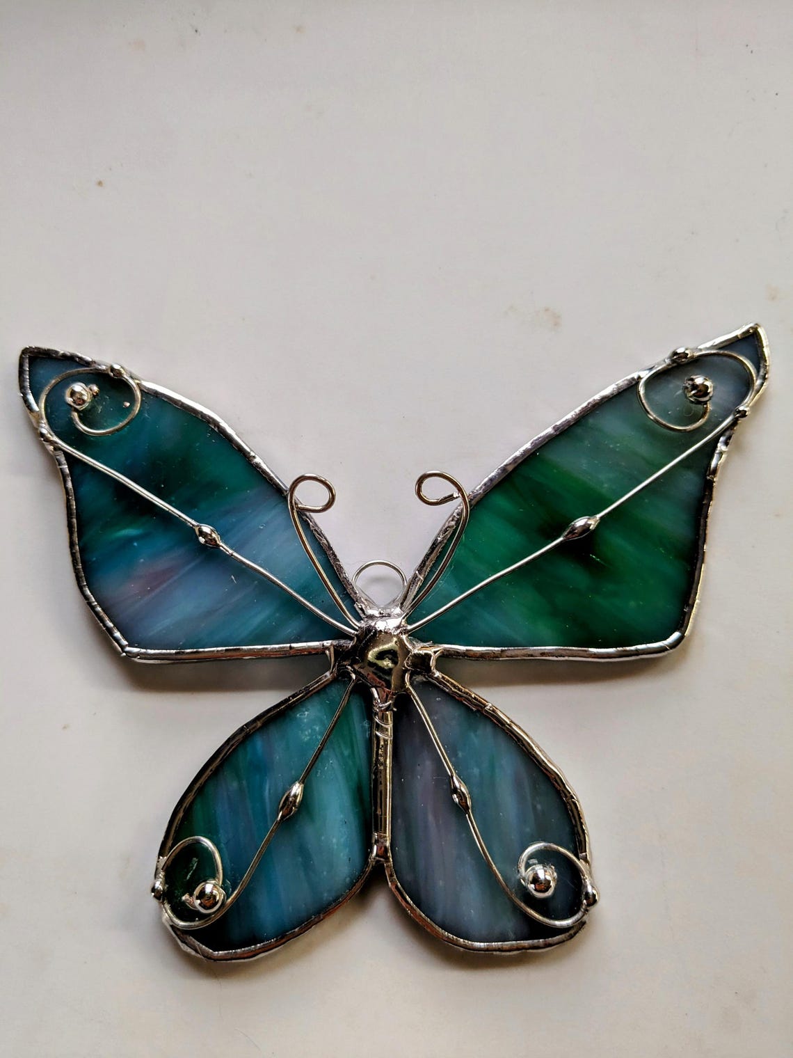 Stained Glass Butterfly Suncatcher - Etsy