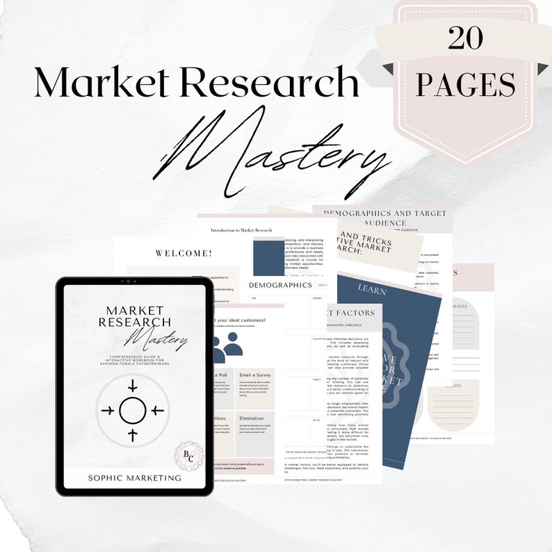 Market Research & Competitive Analysis for Small Businesses: A Starter ...